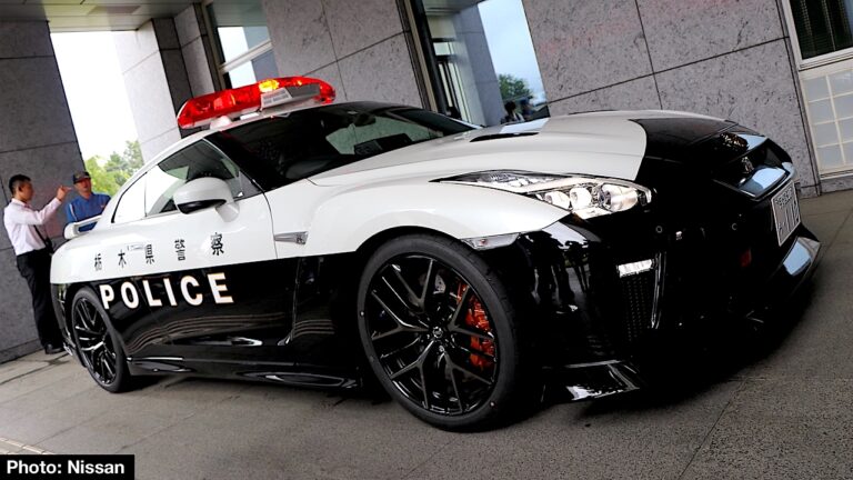Nissan R35 GT-R Joins the Force in Tochigi – The Coolest Police Car in ...