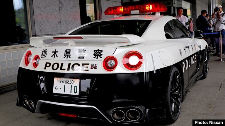 Nissan R35 GT-R Joins the Force in Tochigi – The Coolest Police Car in ...