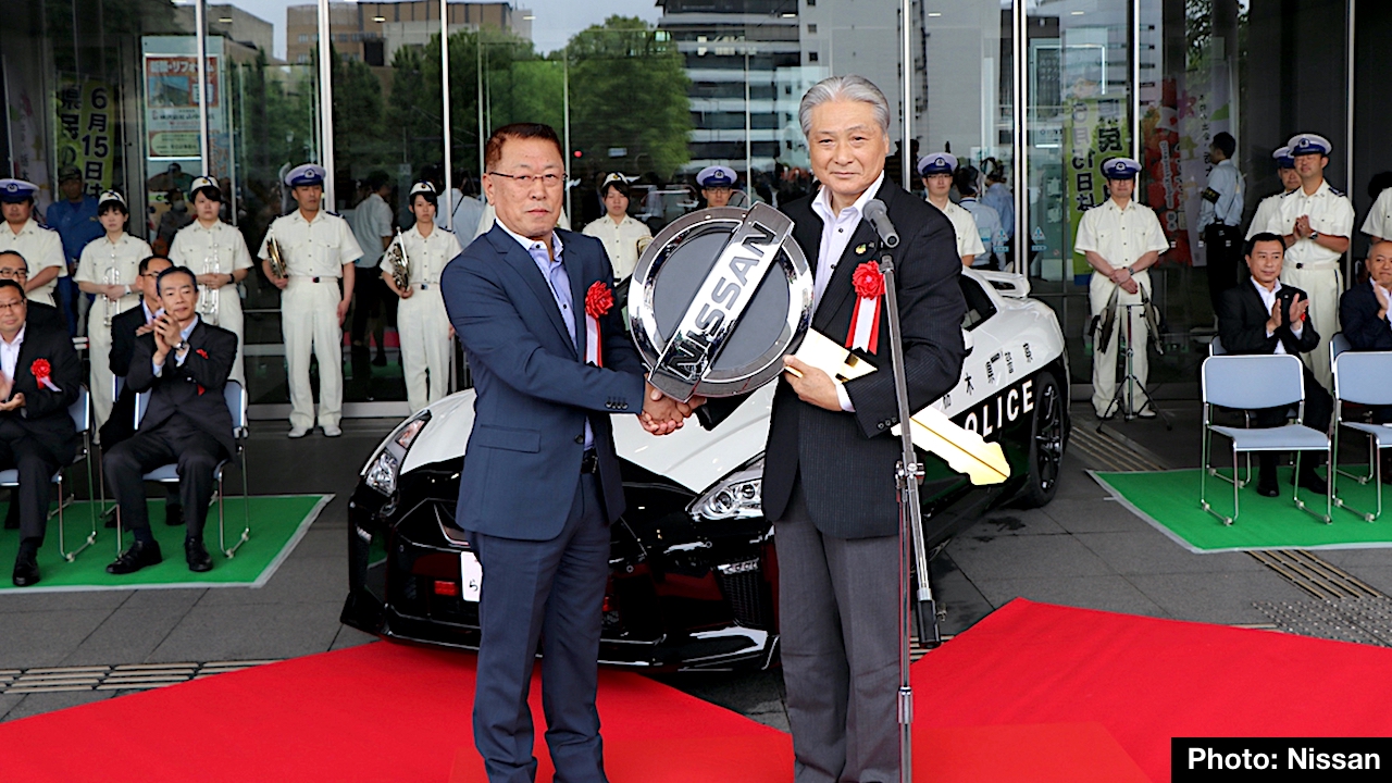 Nissan R35 GT-R Joins the Force in Tochigi – The Coolest Police Car in ...