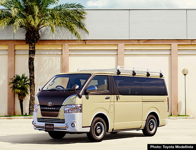 New Toyota Hiace Relaxbase – 50th Anniversary Special is a Neo-Retro ...