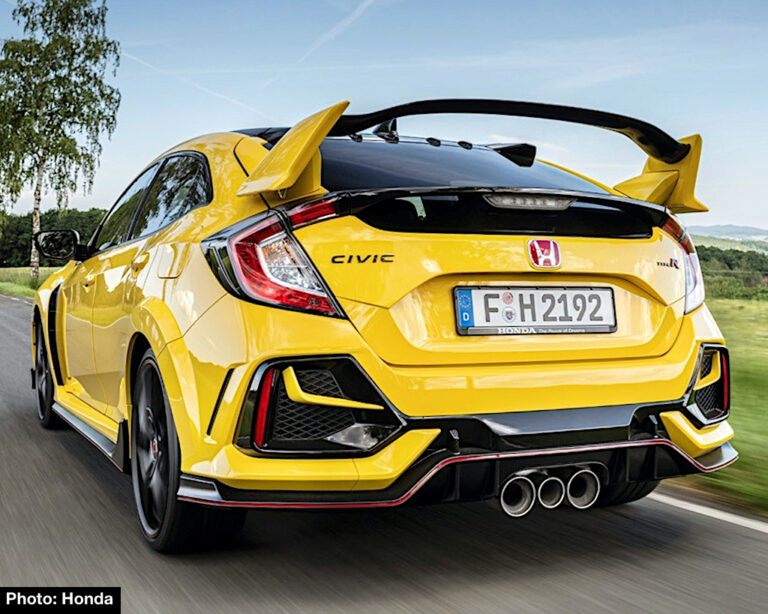 2021 Honda Civic Type R Limited Edition – “Most Extreme Version ...