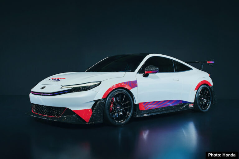Honda Prelude HRC Concept and GT Racing Car – Tokyo Auto Salon 2026 ...